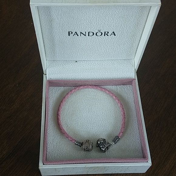 Pandora | Jewelry | Pandora Bracelet With Little Girls Charm 925 | Poshmark